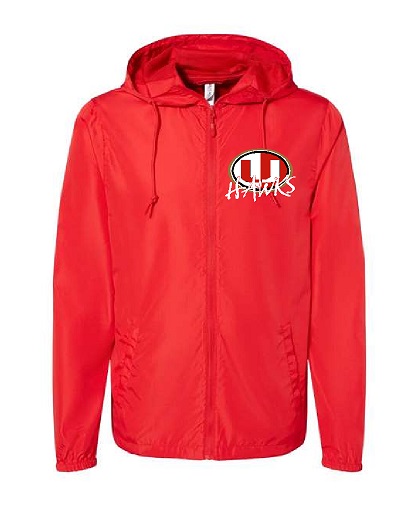 Item #EXP54LWZ Unisex Full Zip Windbreaker YOUTH BLACK ONLY ...